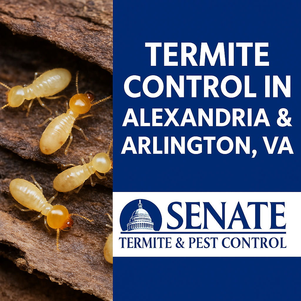 🐛 Termite Trouble in Alexandria & Arlington, VA? Here’s What Every ...